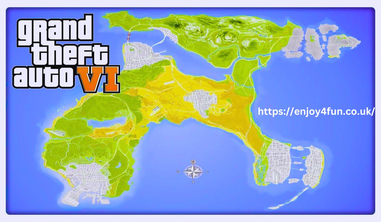 Mapa Gta 6 GTA VI Puede Haber Mostrado La Primera Imagen De Su Mapa De